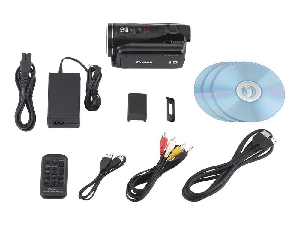 Canon LEGRIA HF M41 Value Up Kit Full HD digitális videokamera - B4B ...