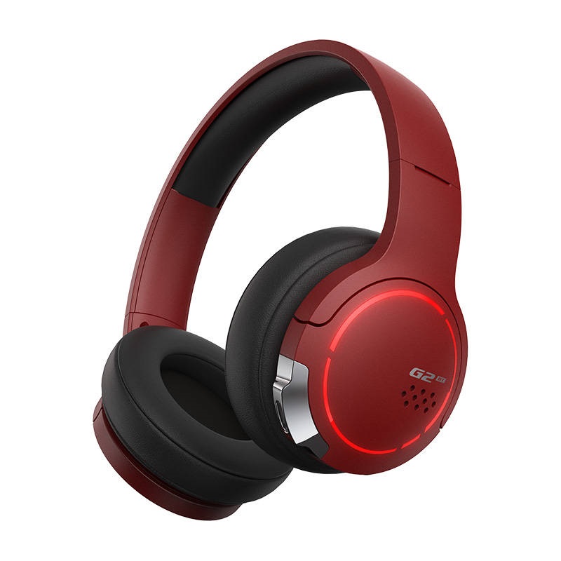 Edifier HECATE G2BT Bluetooth piros gamer fejhallgató - B4B webaruház