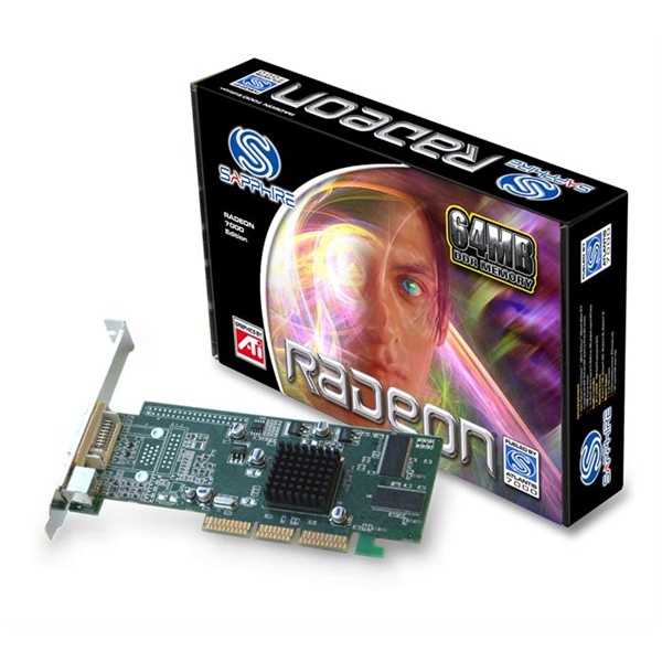 Sapphire Radeon 7000 64M DDR AGP videokártya - B4B webaruház