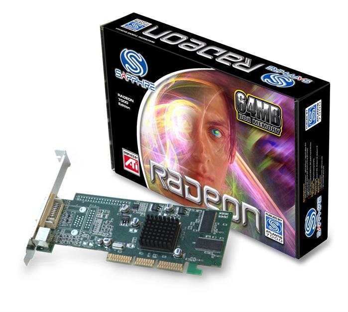 Sapphire Radeon 7000 64M DDR AGP videokártya - B4B webaruház